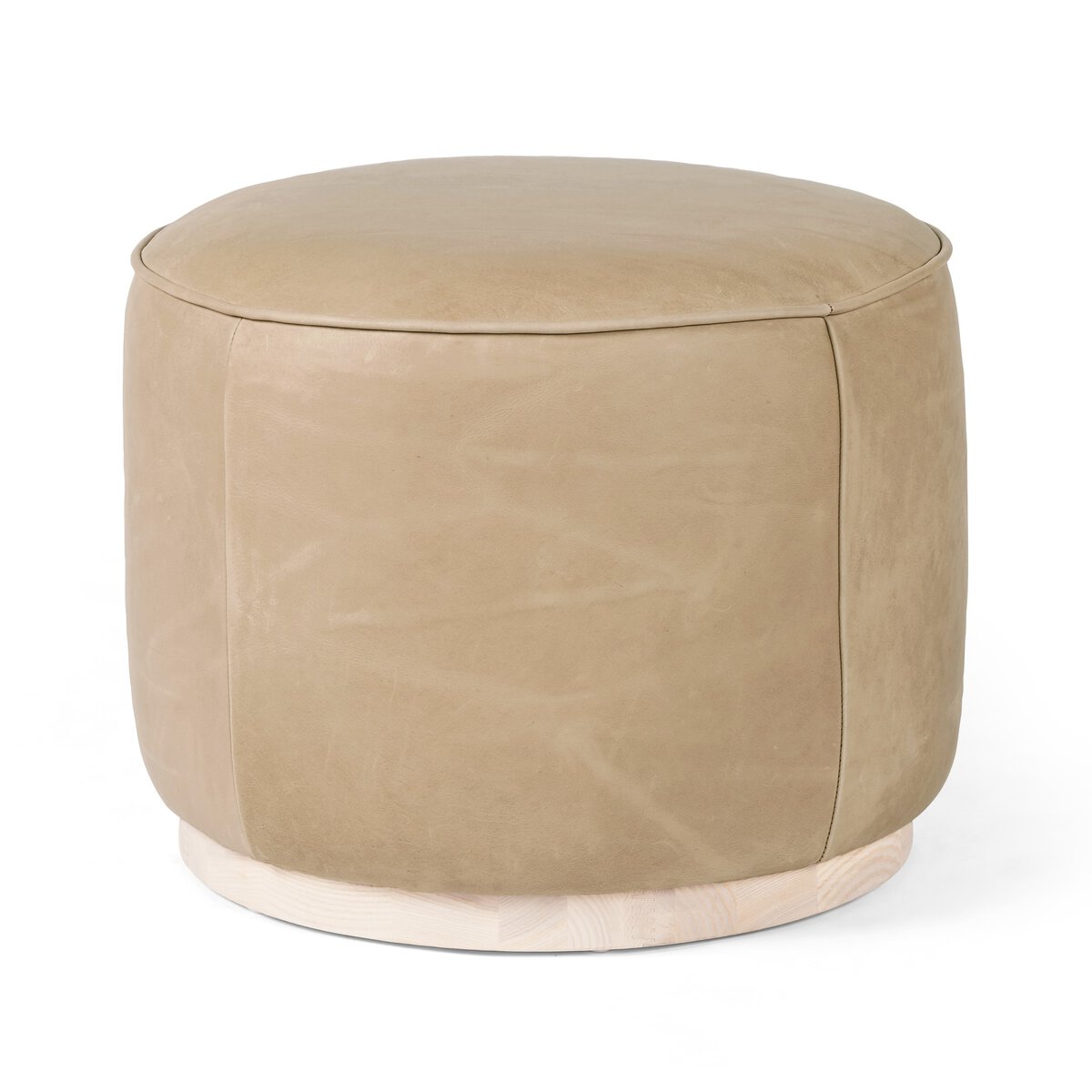 Sinclair Ottoman | Leather – Modern Komfort