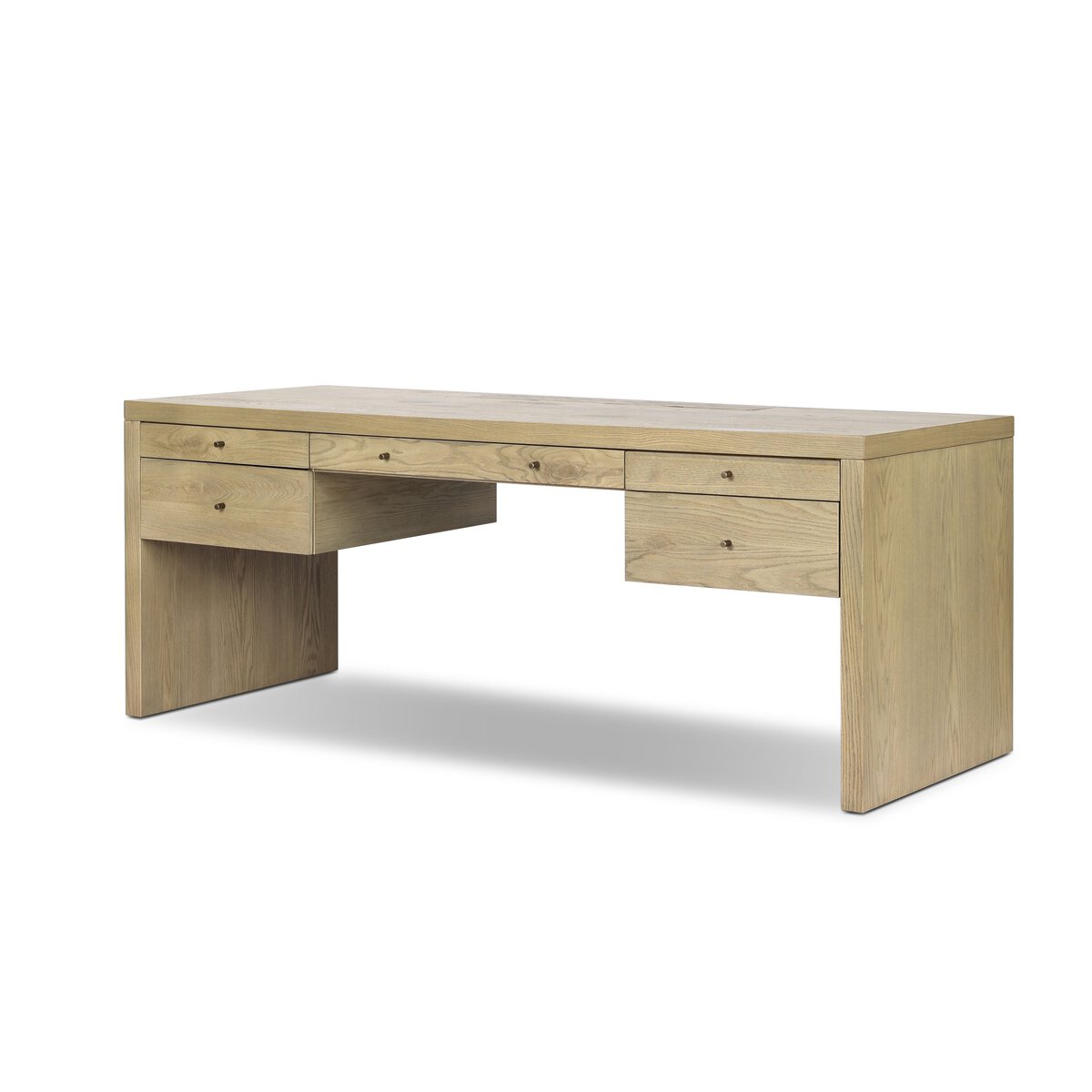 Torrington Desk | Sandy Resawn Oak – Modern Komfort