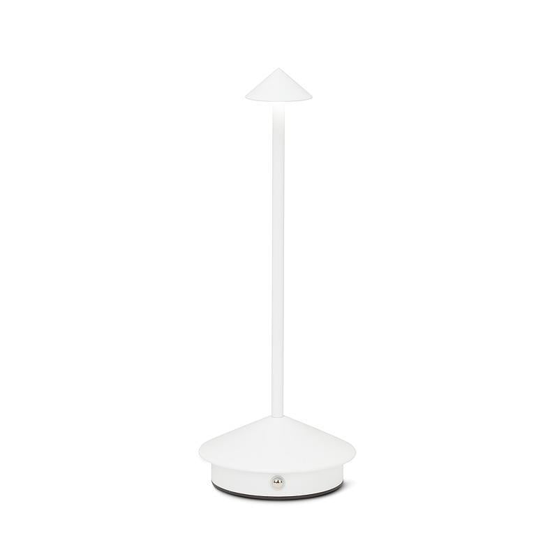 Slim Arrow Cordless LED Table Lamp | White – Modern Komfort