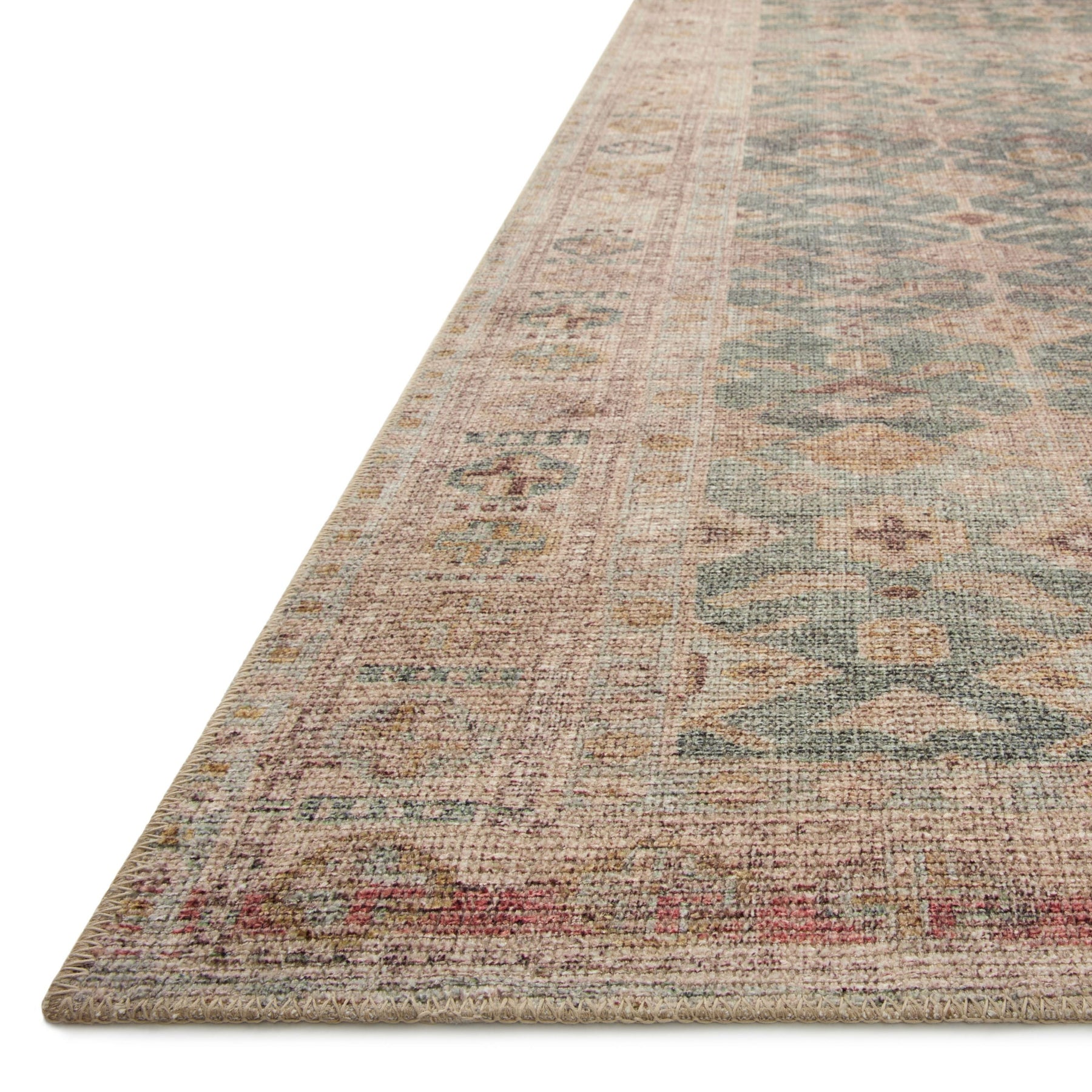 Aubrey Rug 02 | Angela Rose X Loloi | Aqua / Sand – Modern Komfort