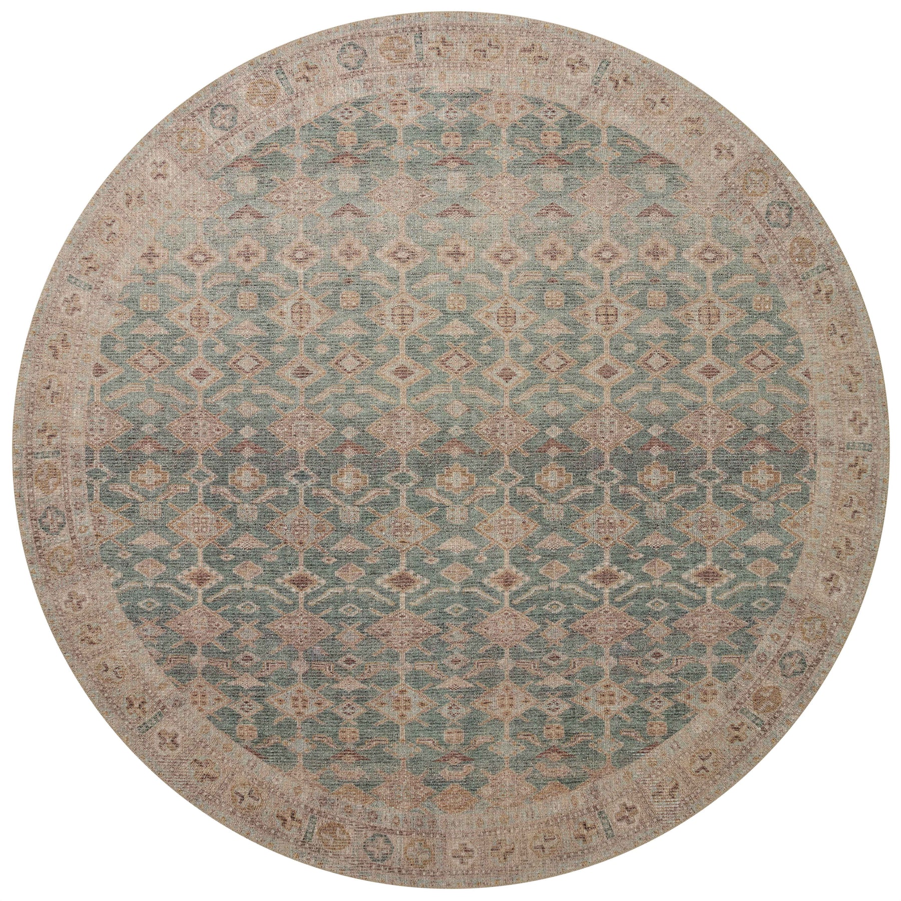 Aubrey Rug 02 | Angela Rose X Loloi | Aqua / Sand – Modern Komfort