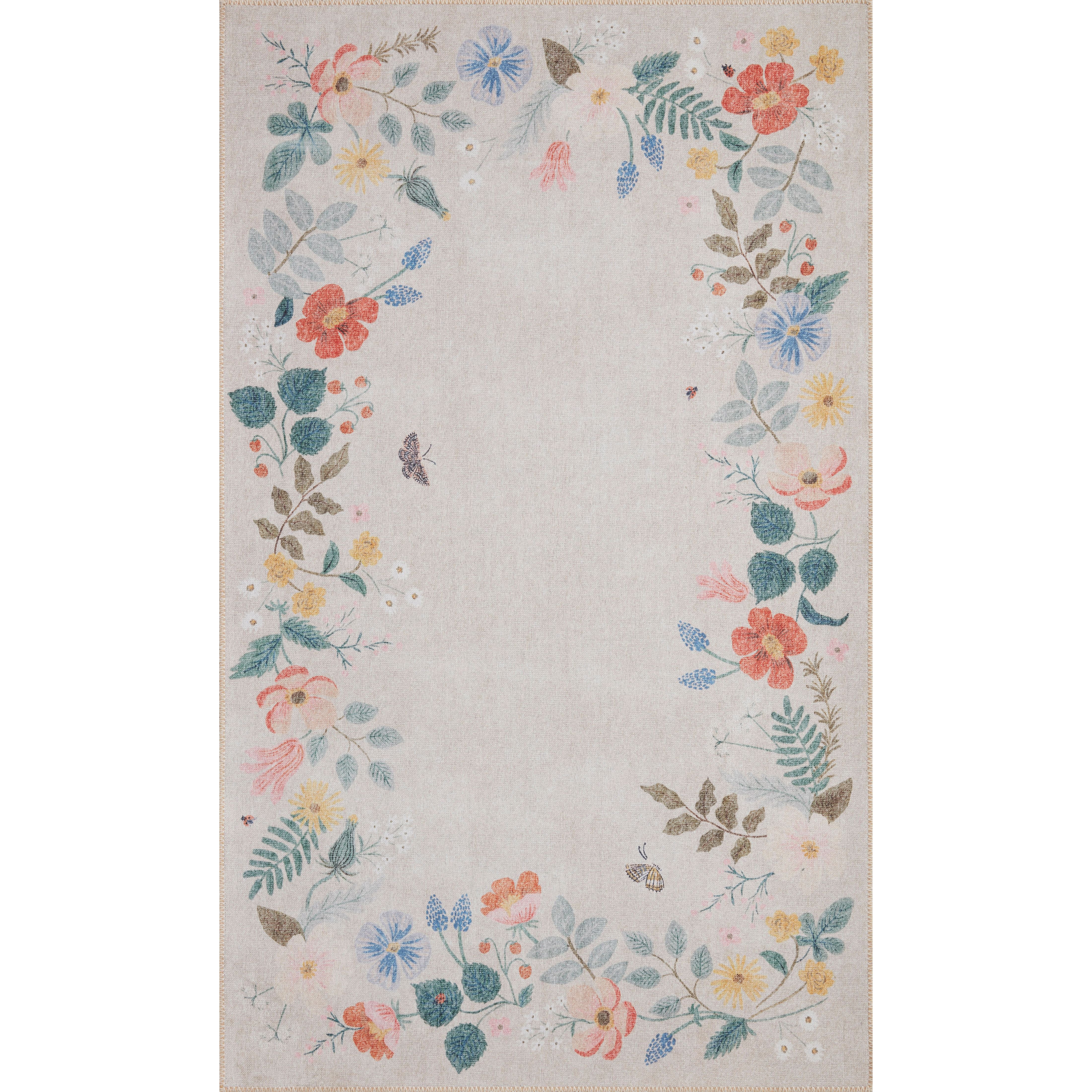 Atelier Rug 03 | Strawberry Fields Cream – Modern Komfort