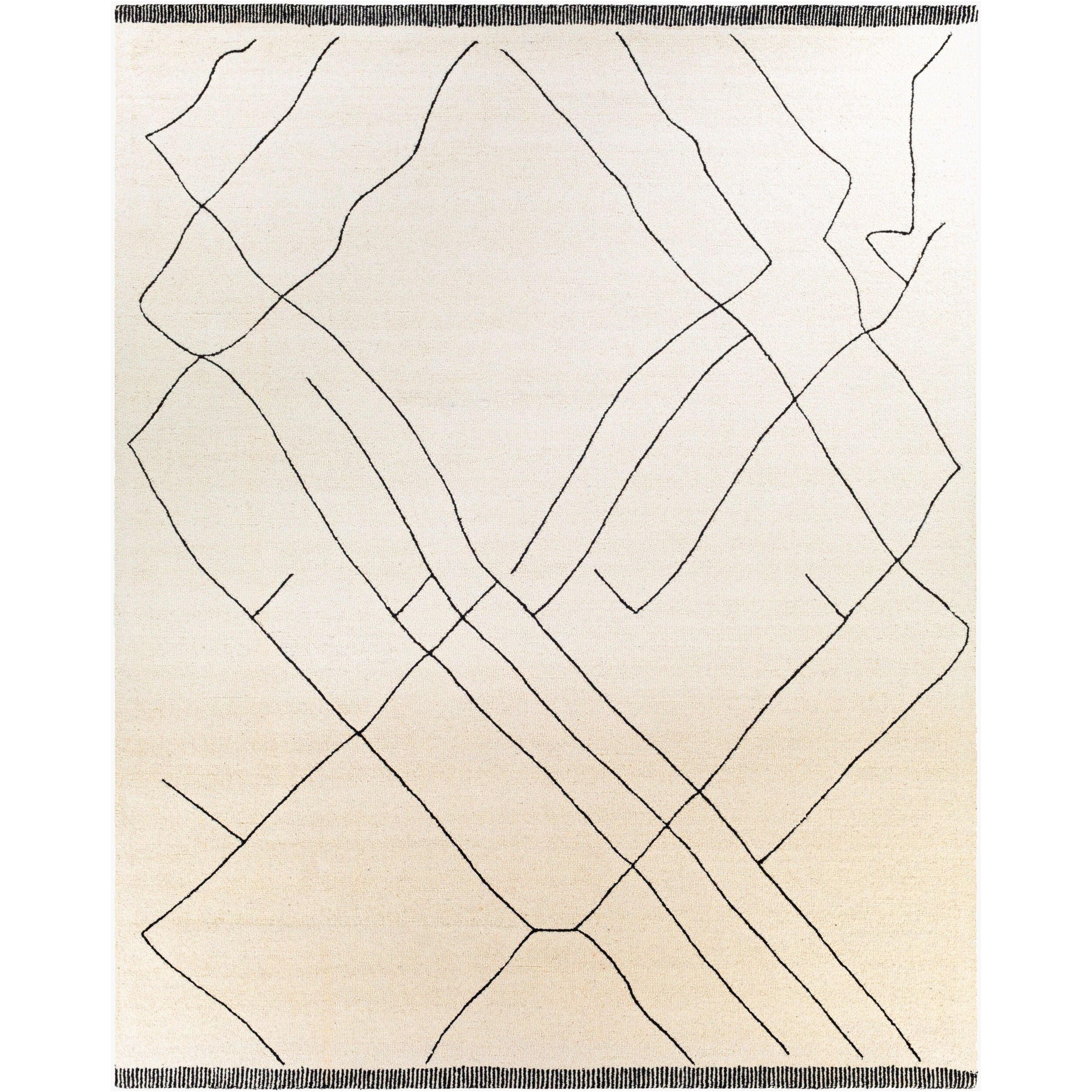 Arsenal Rug 2304 | Cream / Black – Modern Komfort