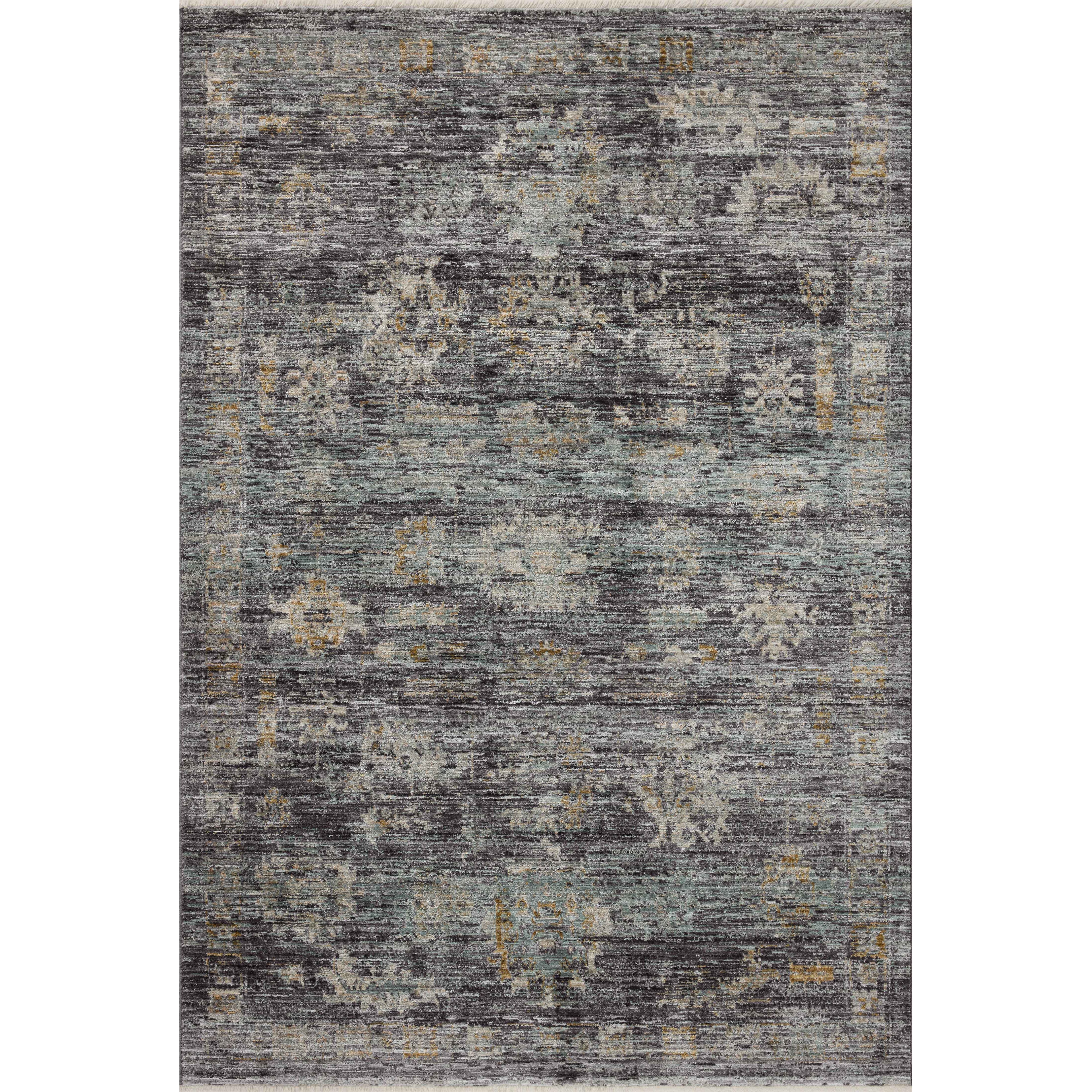 Katherine Rug 04 | Jean Stoffer X Loloi | Ink / Jade – Modern Komfort