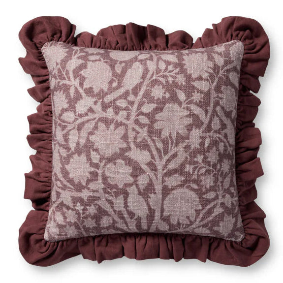 Kathleen Pillow | Chris Loves Julia X Loloi | Wine – Modern Komfort