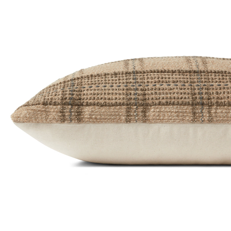 Calista Pillow | Angela Rose x Loloi | Tan / Slate – Modern Komfort
