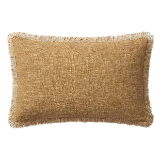 Sable Pillow | Amber Lewis X Loloi | Gold – Modern Komfort