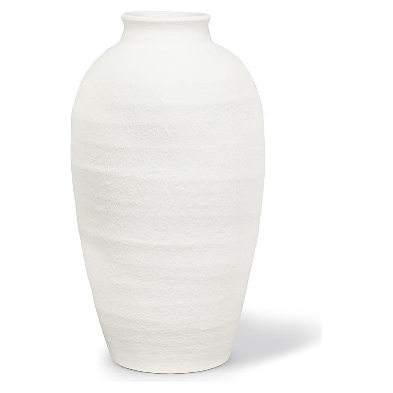 Tall Matte White Vase – Modern Komfort