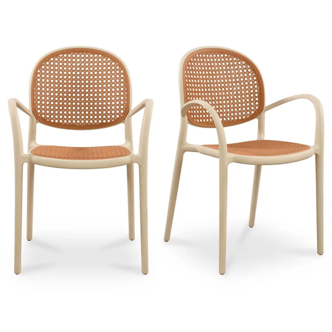 Soren Outdoor Dining Chair | Set of Two – Modern Komfort