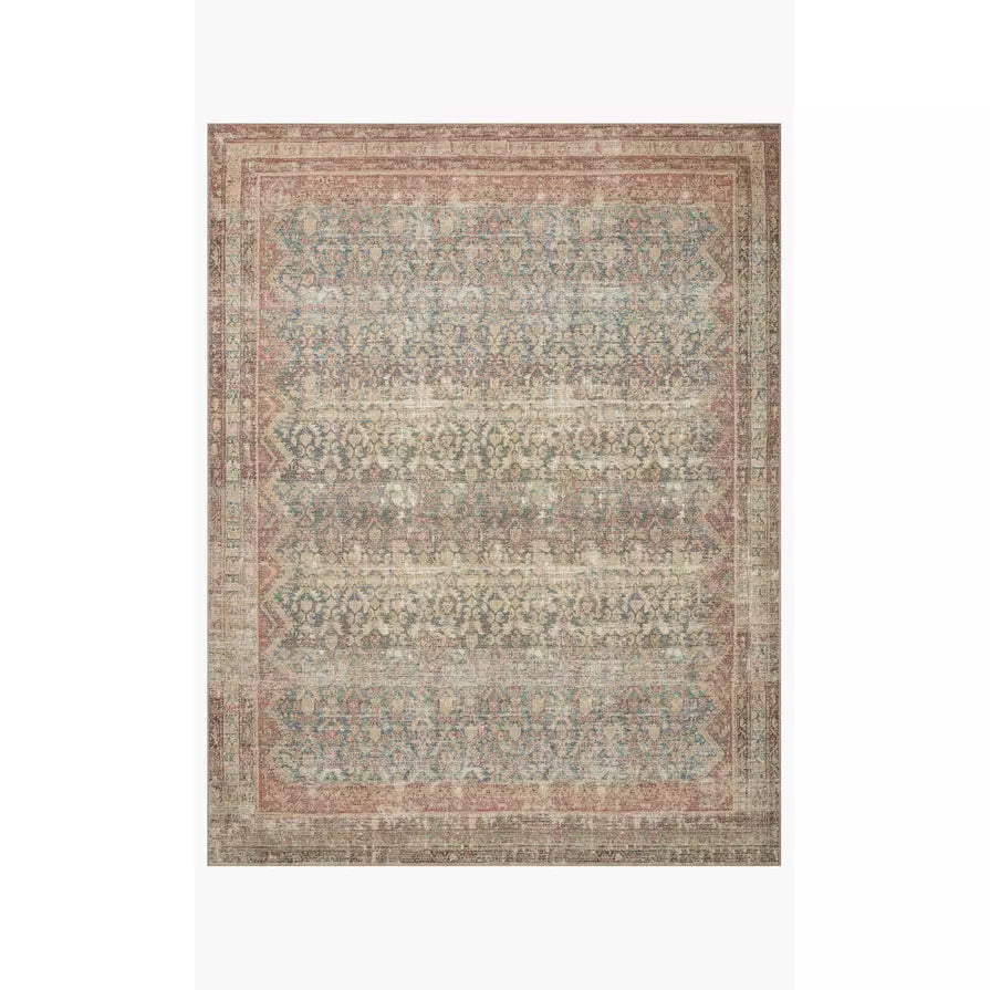 Aubrey Rug 03 | Angela Rose x Loloi | Ocean / Spice – Modern Komfort