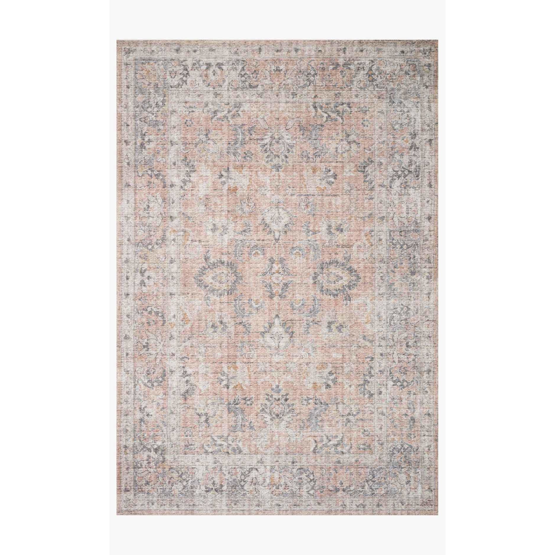 Skye Rug 01 | Blush/Grey – Modern Komfort
