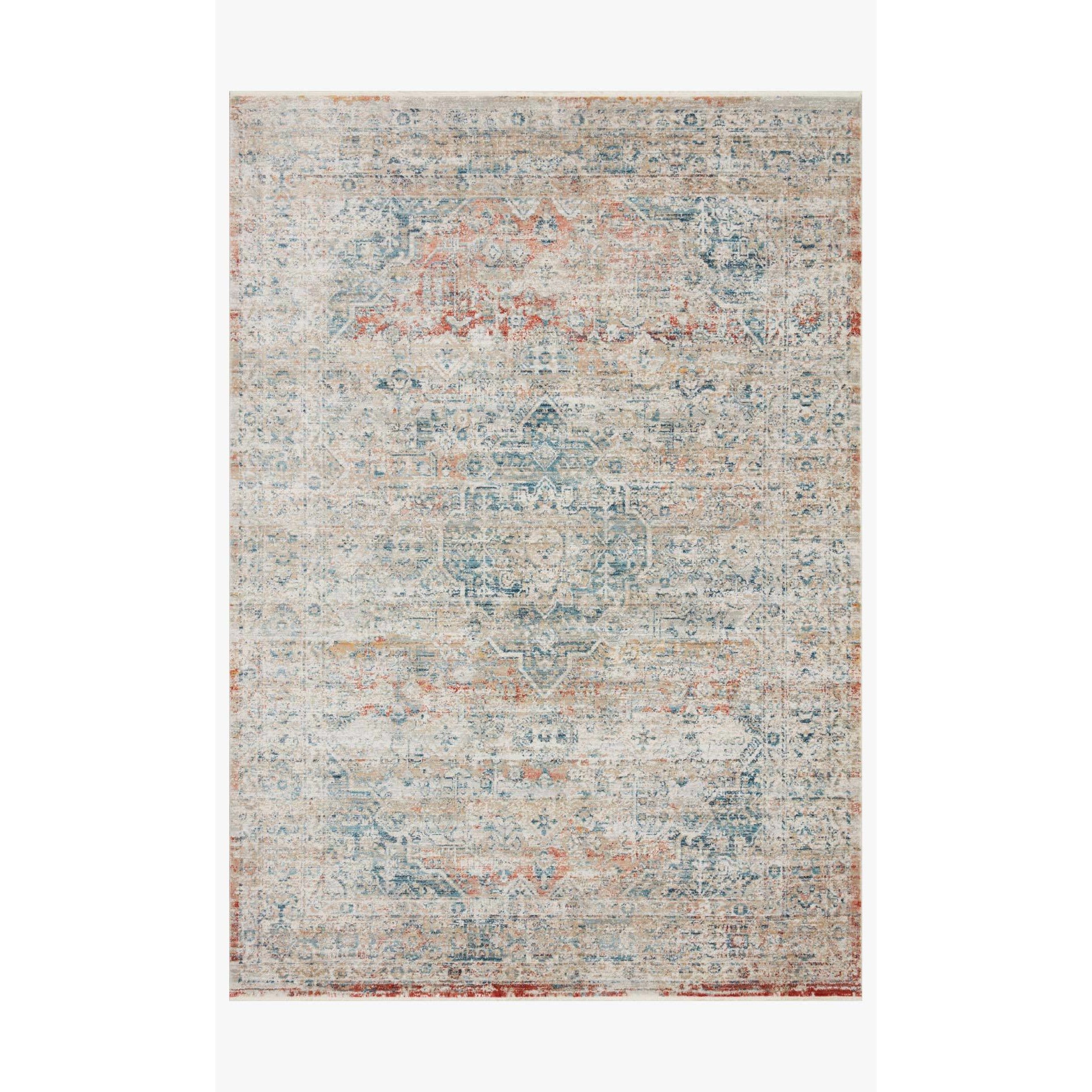 Elise Rug 03 | Magnolia Home by Joanna Gaines x Loloi | Neutral / Mult ...